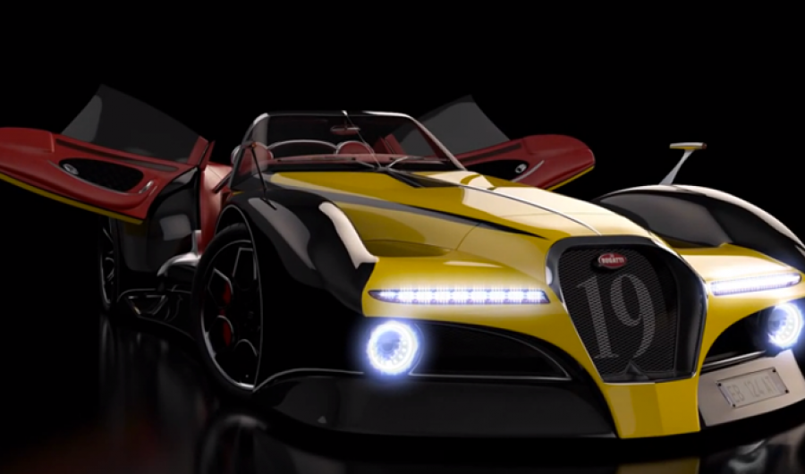 Bugatti 12.4 Atlantique Concept Grand Coupé