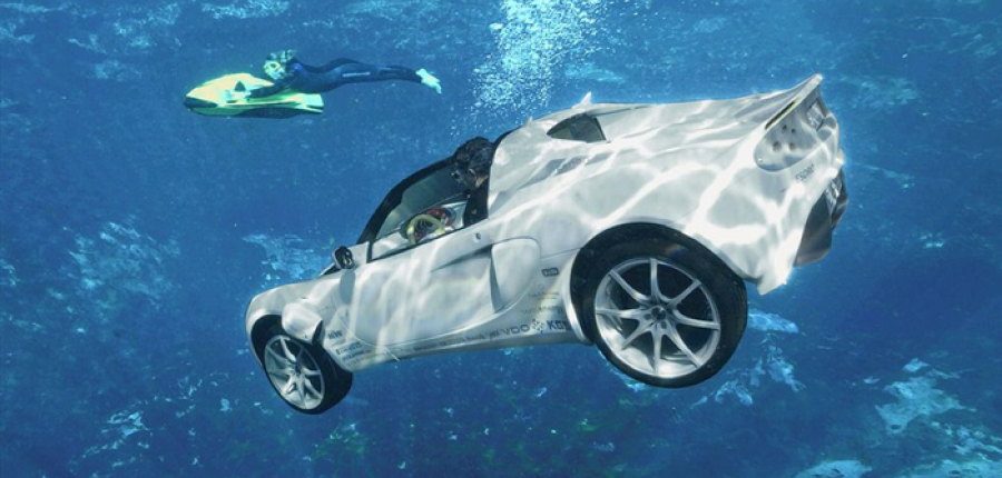 SQuba: Primer automóvil submarino