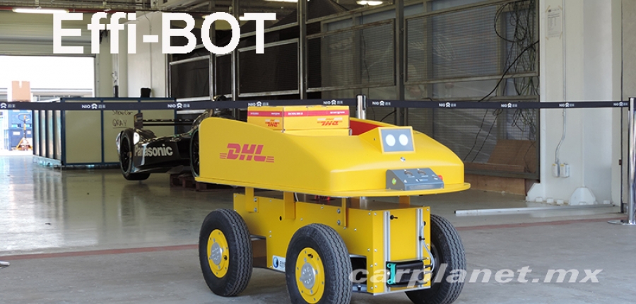 ¿Has visto trabajar Effi-BOT ? DHL y su vehículo autónomo
