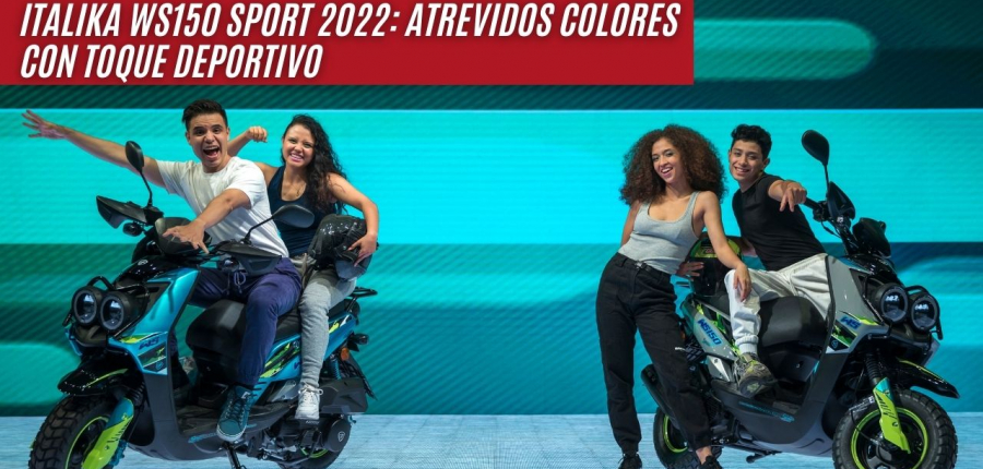 LLEGA LA WS150 SPORT 2022 DE ITALIKA EN DOS NUEVOS COLORES